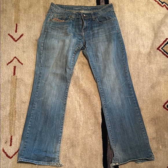 Cowgirl Tuff | Jeans | Cowgirl Tuff Orange Dont Fence Me In Jean 3x33 ...